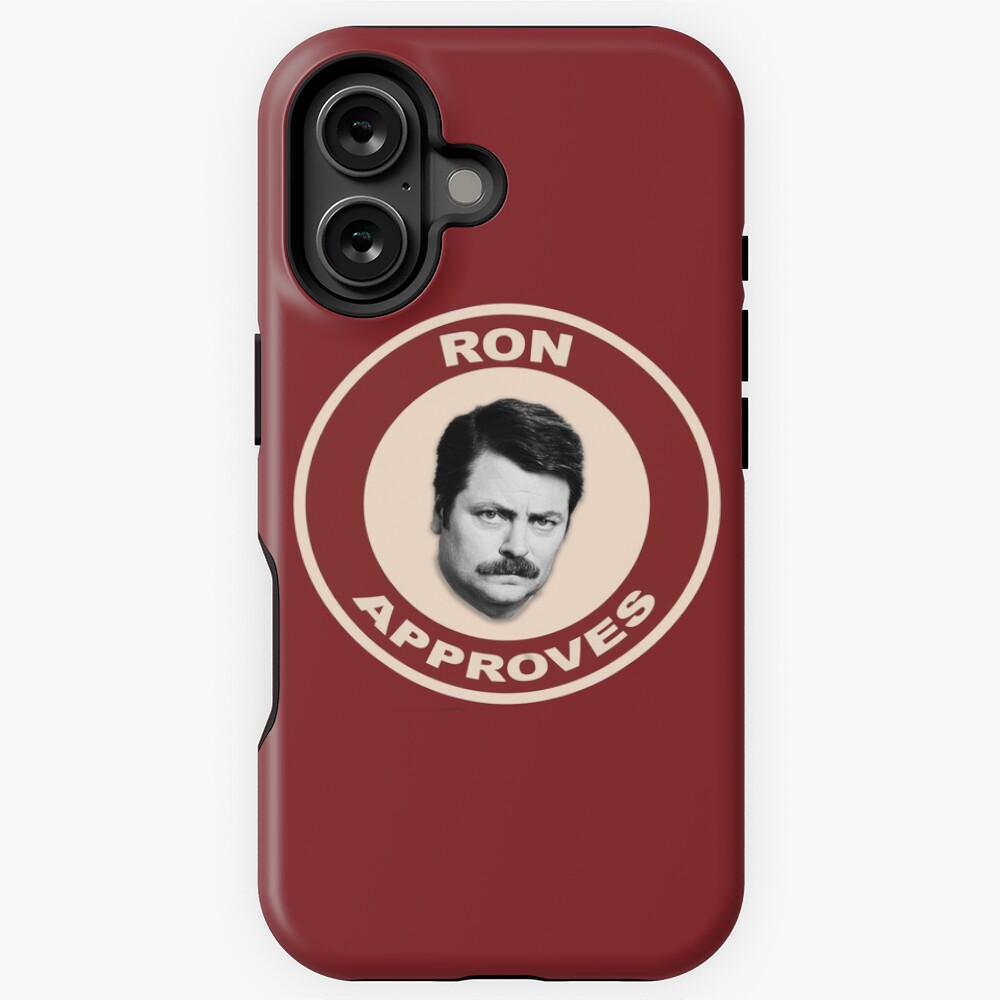 "Ron Approves - Parks and Recreation" Sticker for Sale by DuffinDavid24 ...