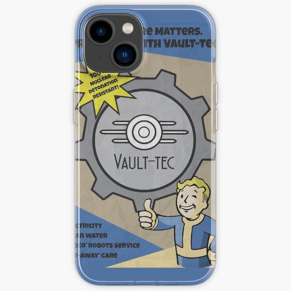 "Fallout Vault-Tec Ad" iPhone Case for Sale by SWLWWchase | Redbubble