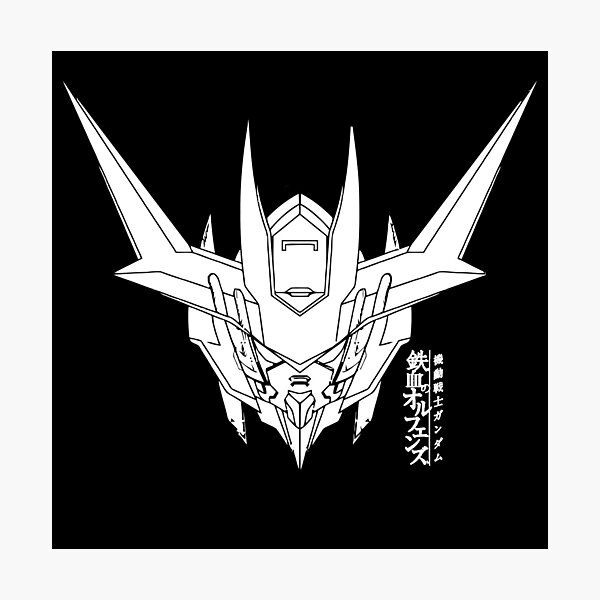 Lámina fotográfica «Gundam Barbatos Huérfanos de sangre de hierro Orga ...