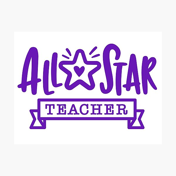 "All Star Teacher, teacher, teacher appreciation, star, teacher gift ...