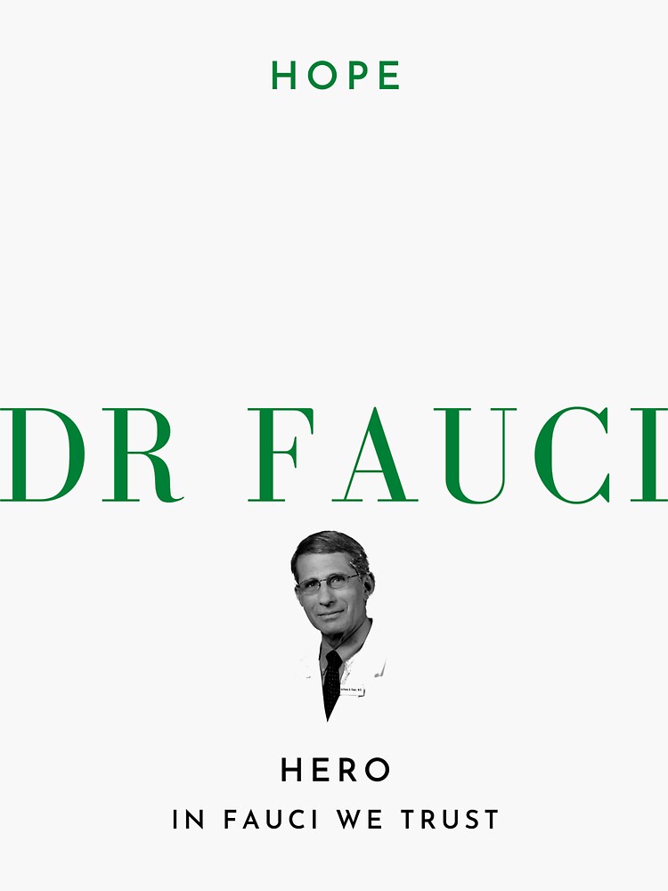 "Dr fauci, Anthony fauci " Sticker for Sale by Aimadbadi | Redbubble