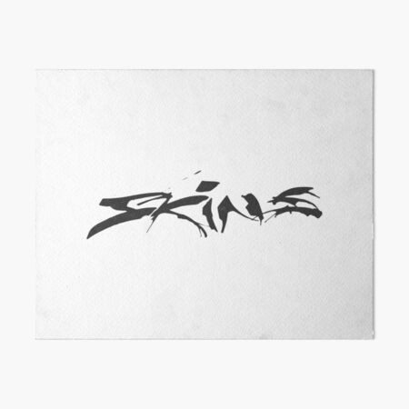 "XXXTentacion Skins Font" Art Board Print by yoozy | Redbubble