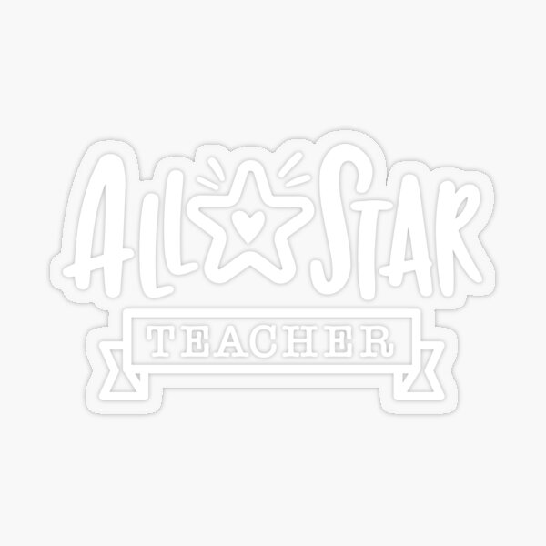 "All Star Teacher, teacher, teacher appreciation, star, teacher gift ...