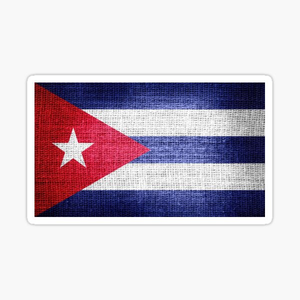 "Cuba flag" Sticker by enhan | Redbubble