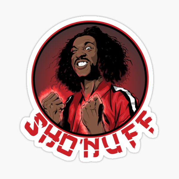 Pegatina «shon'uff shogun de harlem» de TVMdesigns | Redbubble