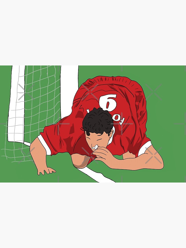 "Robbie Fowler Classic 90s Celebration" Poster for Sale by Hevding ...