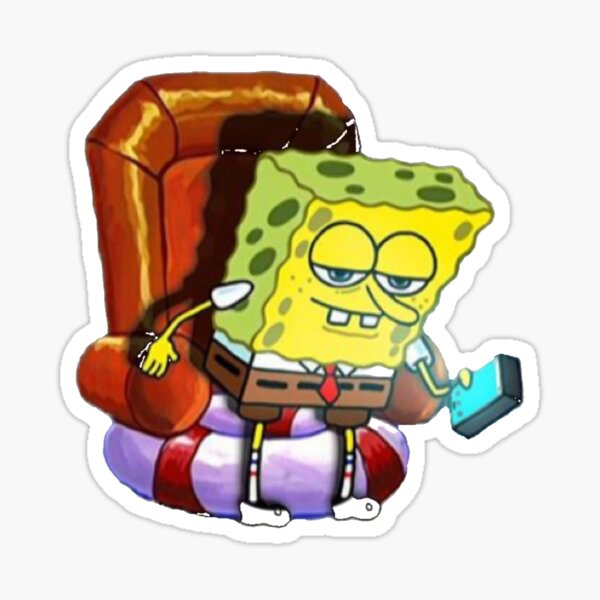 "Spongebob "Aight imma head out" meme" Sticker by manicpixiebabe ...