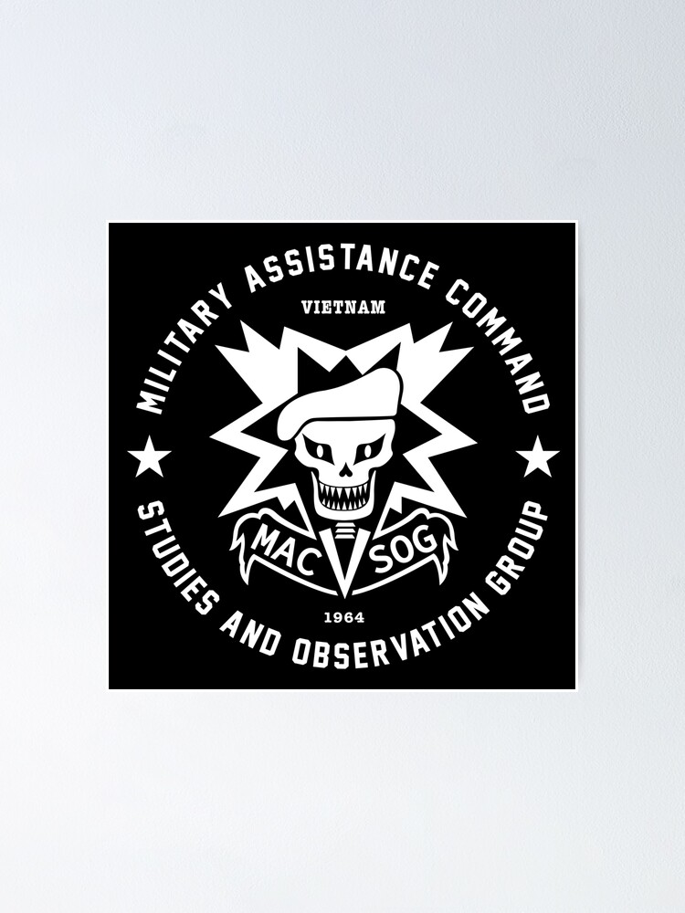 "MACV-SOG" Poster for Sale by fareast | Redbubble