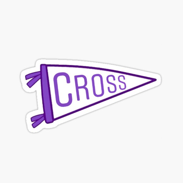 "Holy Cross Flag" Sticker by maddieseminara | Redbubble