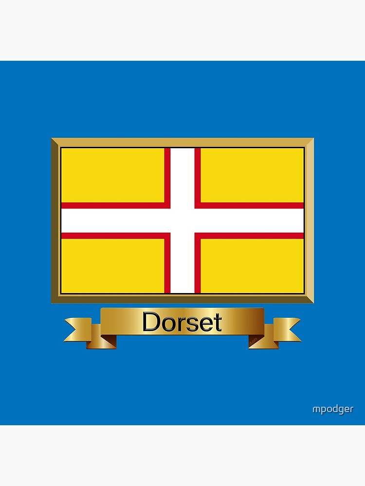 "Dorset Flag Stickers, Gifts and Products - Named" Coasters (Set of 4 ...