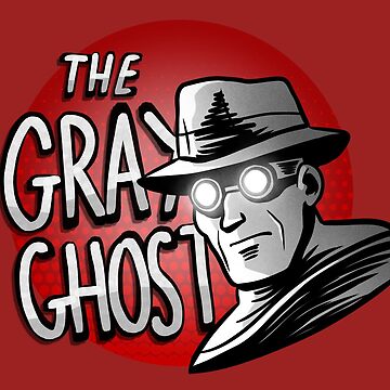 "Gray Ghost" Sticker for Sale by Flavershum | Redbubble