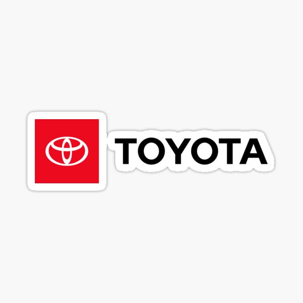 Toyota Stickers | Redbubble