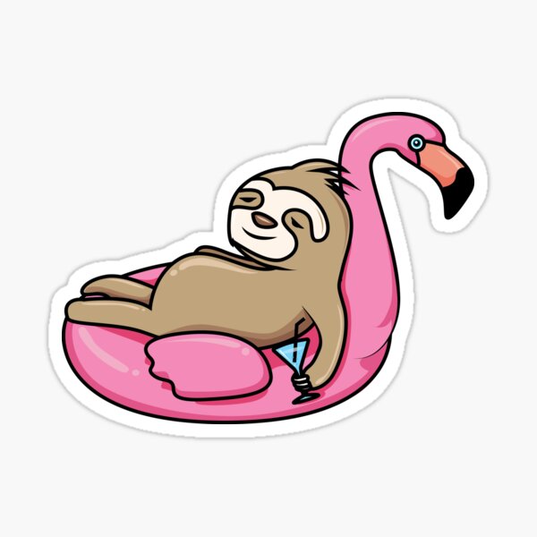 "Lazy" Sticker by Aneelee | Redbubble