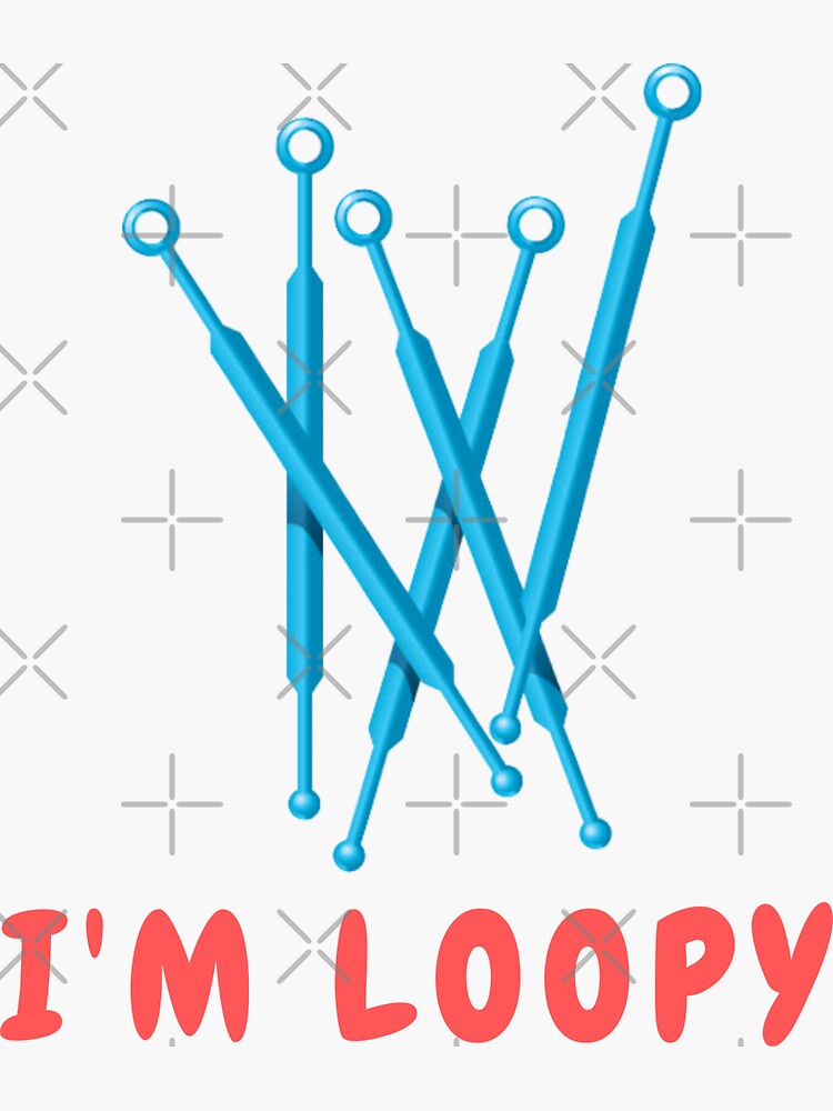 "IM LOOPY FUNNY Medical Laboratory Scientist Microbiology Inoculation ...