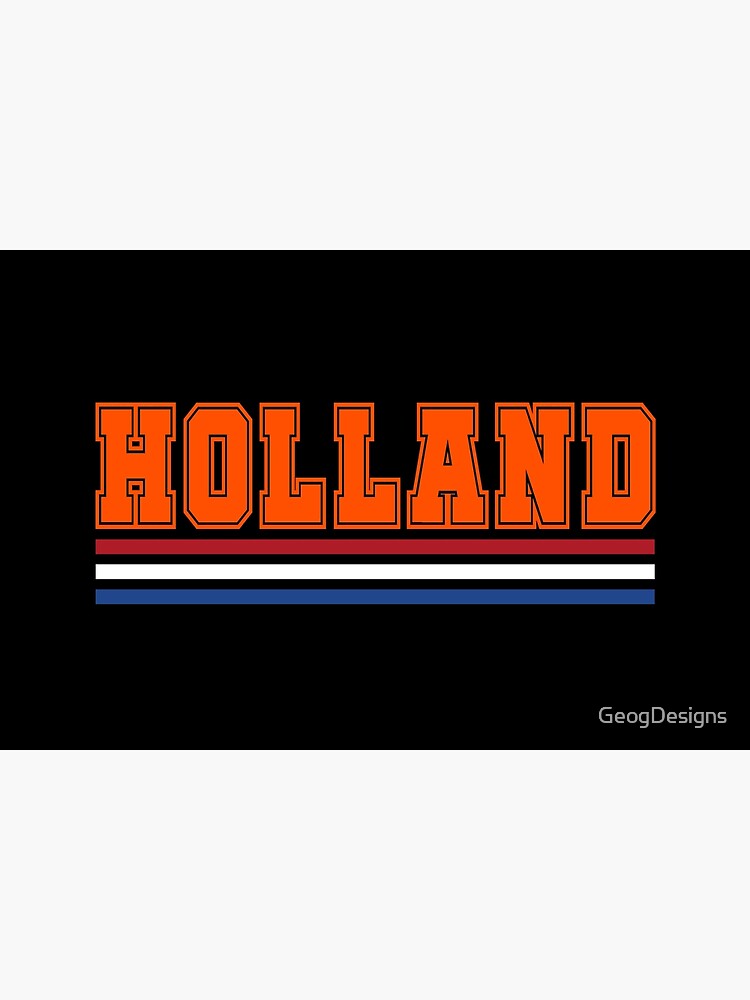 "Holland Netherlands Dutch Orange Flag EM" Photographic Print for Sale ...