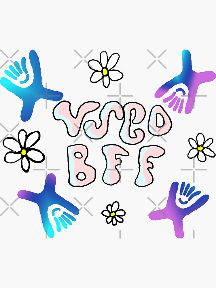 "VSCO BFF Life" Sticker for Sale by kestrada2906 | Redbubble