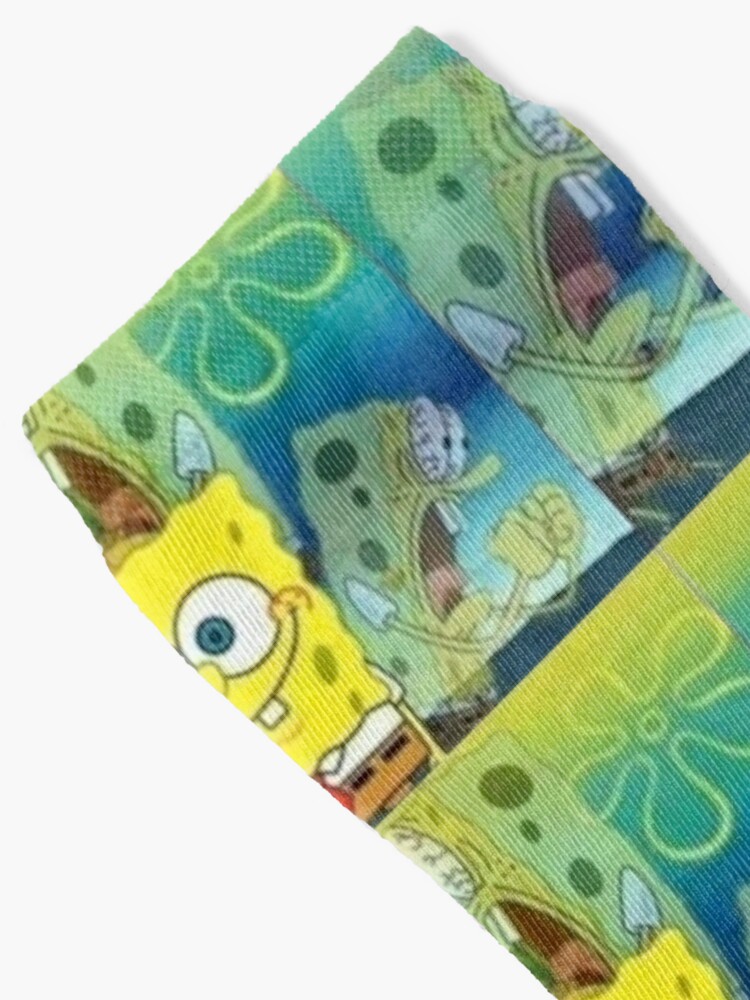 "Spongebob Rage Reaction Meme" Socks for Sale by debracornell97 | Redbubble