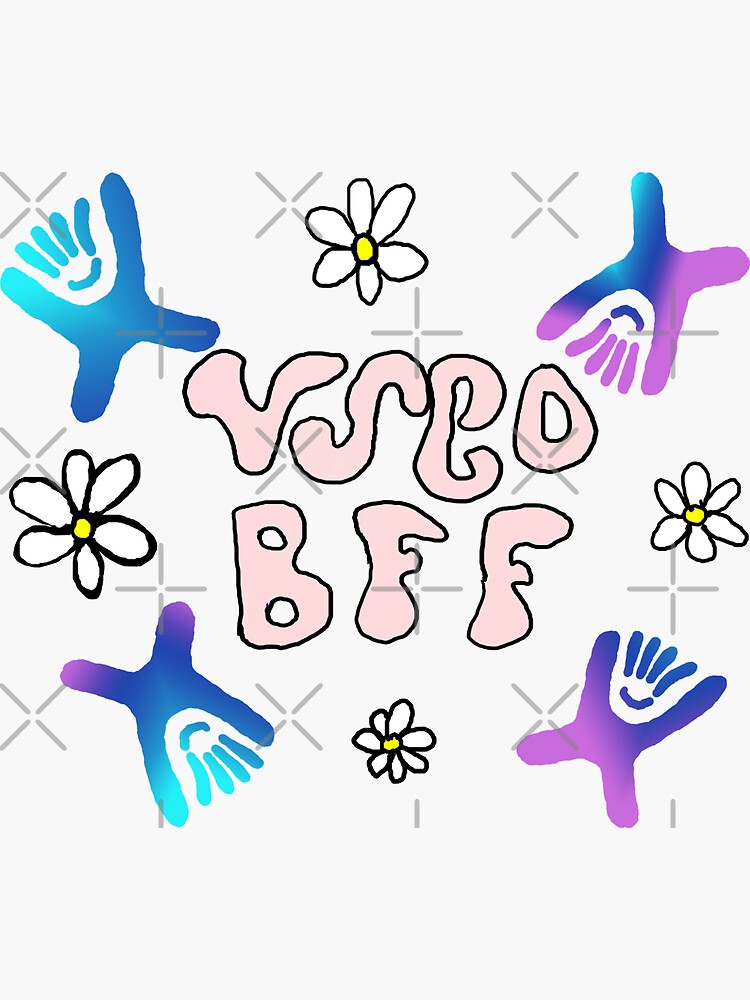 "VSCO BFF Life" Sticker by kestrada2906 | Redbubble