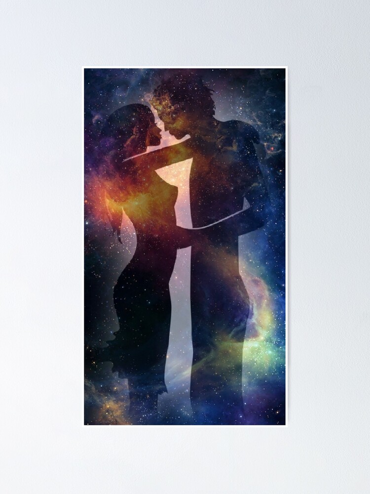 "Cosmic Lovers" Poster for Sale by RSunyata | Redbubble