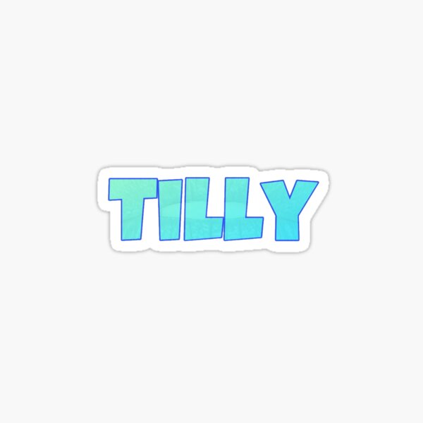 "Tilly" Sticker for Sale by Livrandel09 | Redbubble
