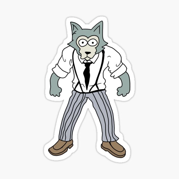 "goofy legoshi " Sticker for Sale by bagel-bite | Redbubble
