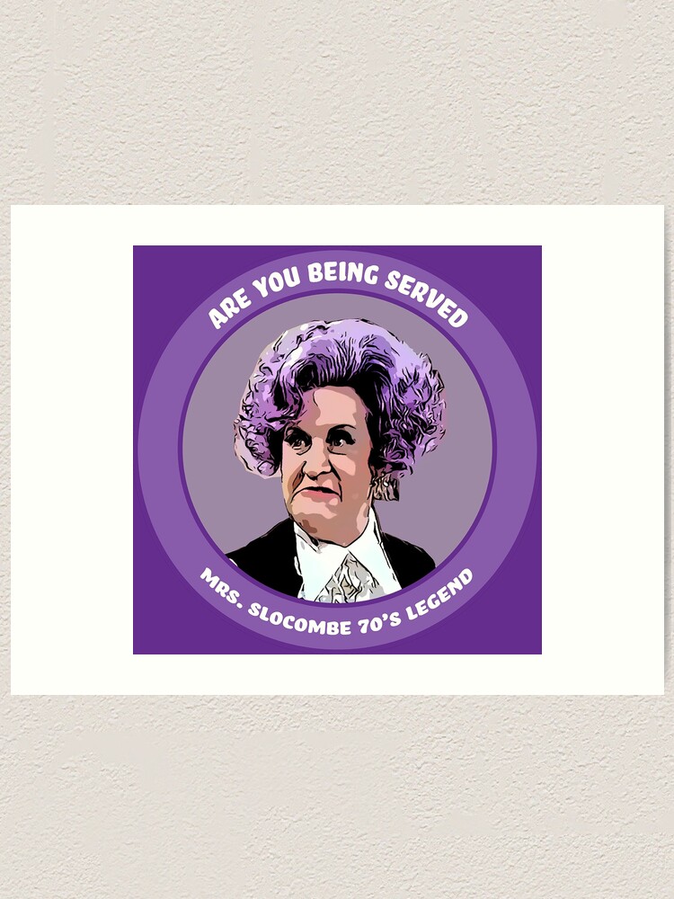 "Mrs Slocombe - Are You Being Served - Grace Brothers - 1970s Comedy ...