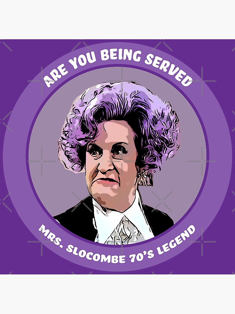 "Mrs Slocombe - Are You Being Served - Grace Brothers - 1970s Comedy ...
