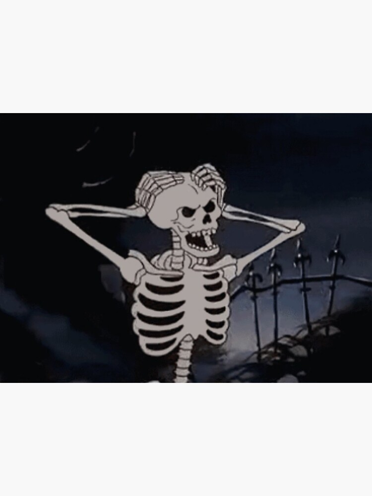 "Skeleton meme" Sticker for Sale by ergushev-sl | Redbubble