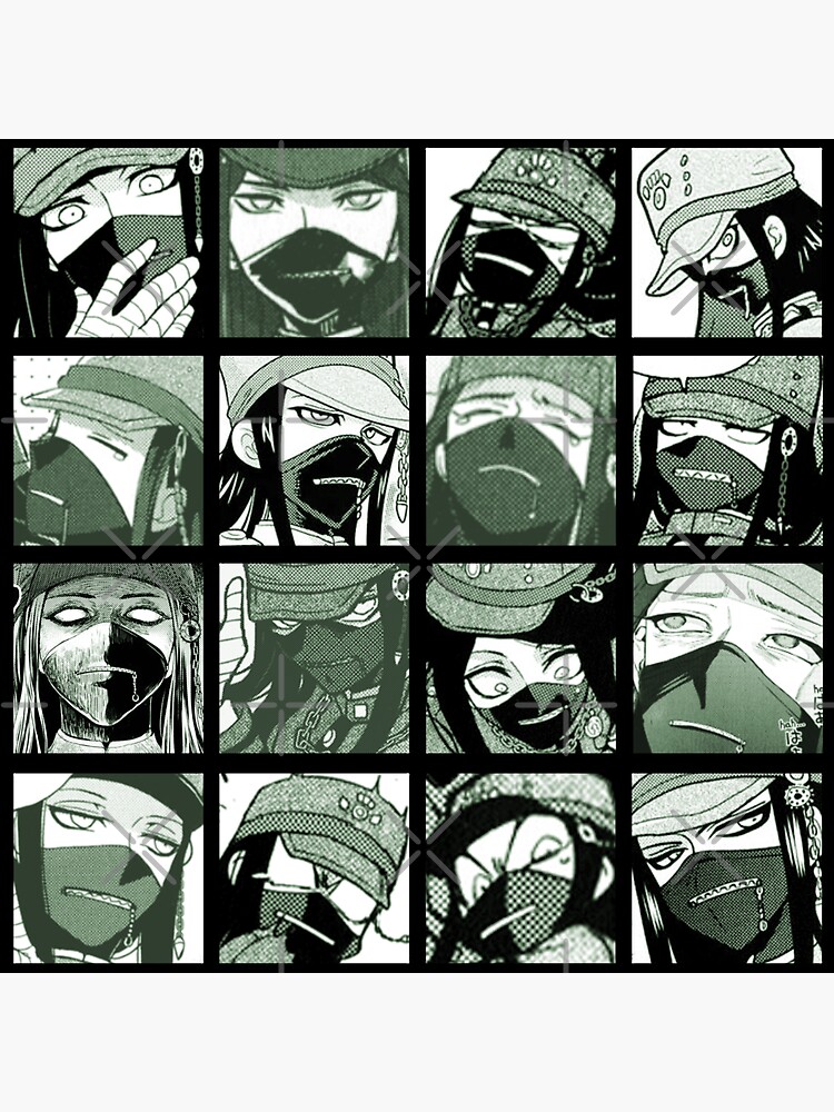 "Korekiyo Manga Collection (Colored)" Sticker for Sale by Attic-Worms ...