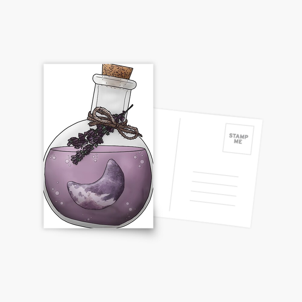 "Potion of Sleep - Fantasy Potion Bottle" Sticker for Sale by Kiel ...