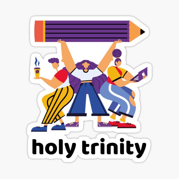"Woman Holy Trinity" Sticker by barborakunz | Redbubble