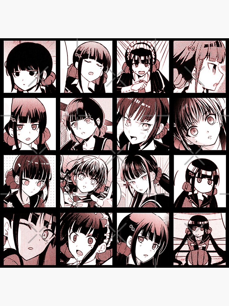 "Maki Manga Collection (Colored)" Poster by Attic-Worms | Redbubble