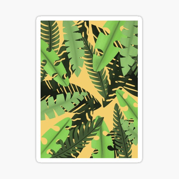 "Jungle" Sticker for Sale by Ladlosdibujos | Redbubble