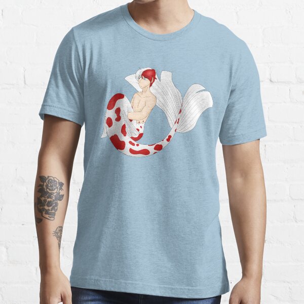 "Mermaid Todoroki" T-shirt by elzydraws | Redbubble