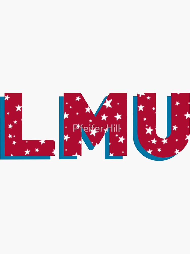 "Loyola Marymount University - LMU - Loyola Lions" Sticker for Sale by ...