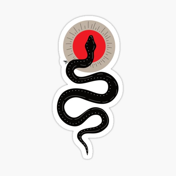 "Snake Eye" Sticker for Sale by AramArts | Redbubble