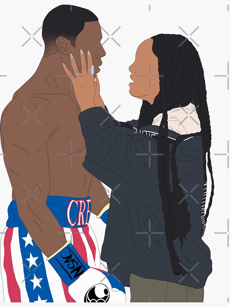"Creed" Sticker for Sale by cine-fille | Redbubble