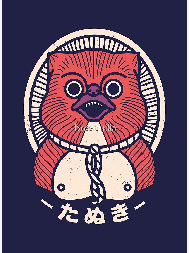 Tanuki Premium Matte Vertical Poster sold by Jason m Katz cima | SKU ...