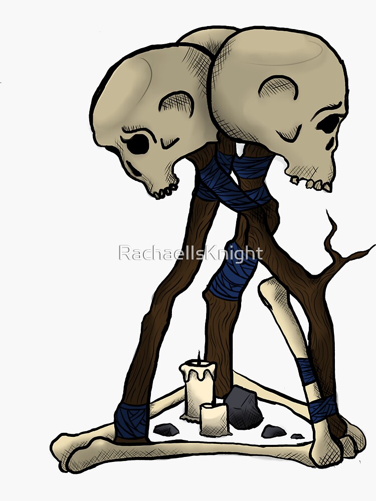 "Dull totem" Sticker for Sale by RachaelIsKnight | Redbubble