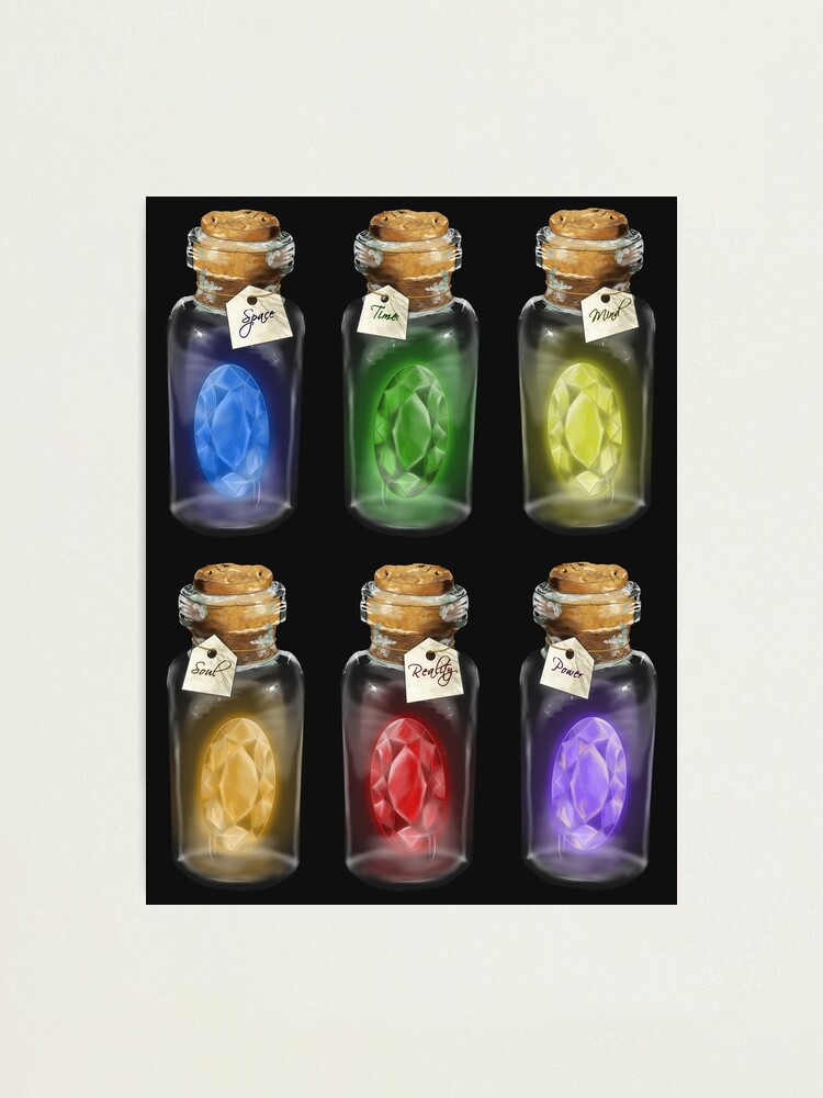 "Complete set of *Infinity Stones* " Photographic Print for Sale by ...