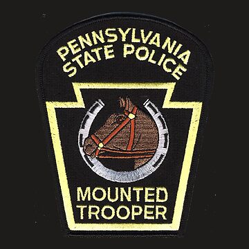 "Pennsylvania State Police Mounted Unit" Sticker for Sale by Lawrence ...