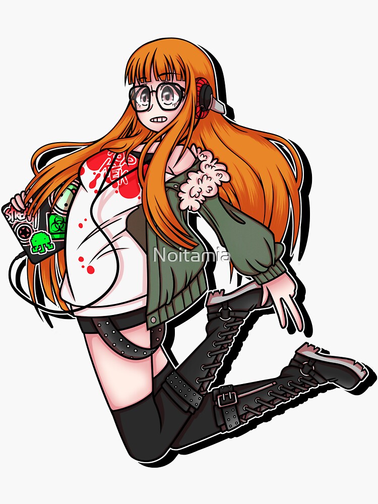"Futaba " Sticker for Sale by Noitamia | Redbubble