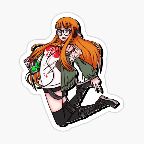 "Futaba " Sticker for Sale by Noitamia | Redbubble