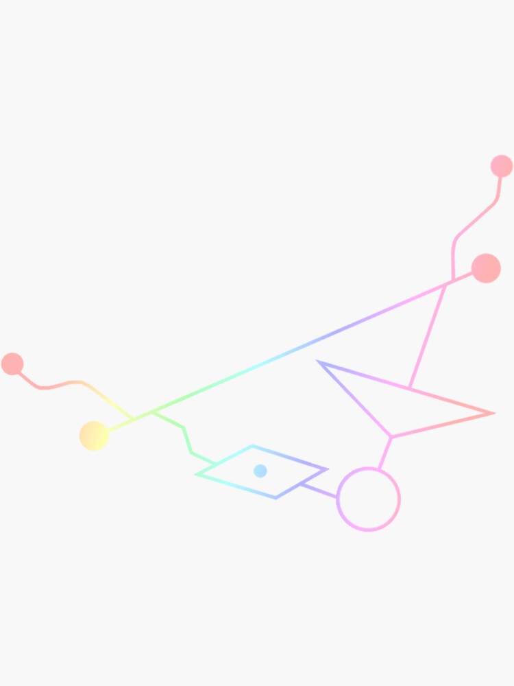 "She Ra First ones Rainbow logo" Sticker for Sale by artistsho | Redbubble