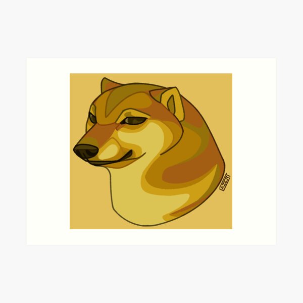 "Cheems" Art Print for Sale by LazerT | Redbubble