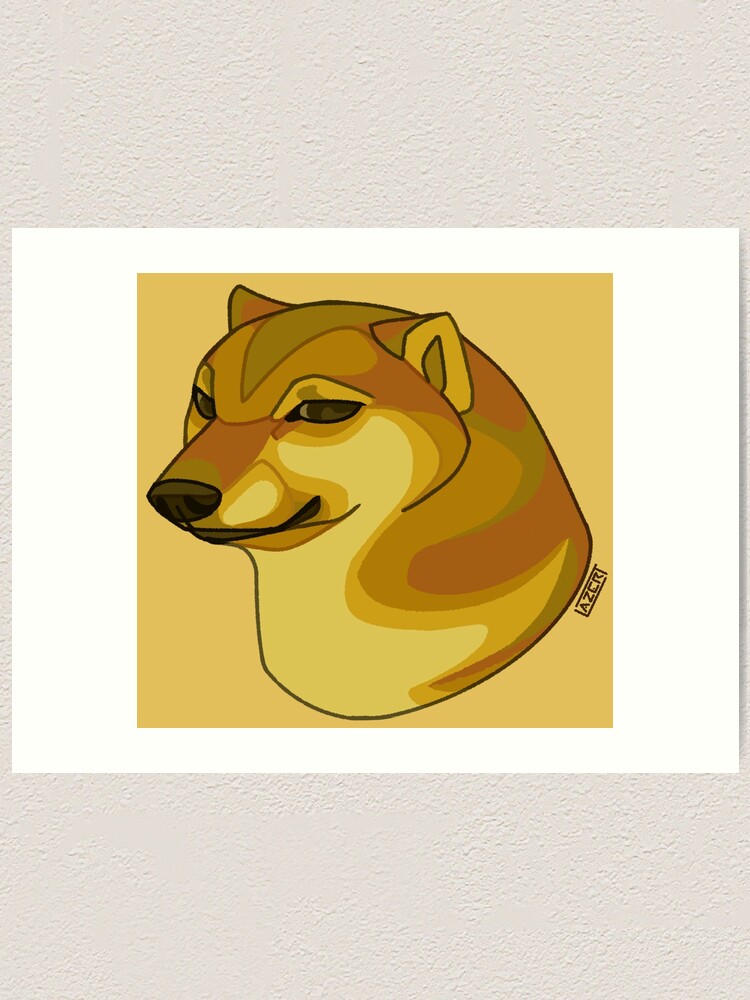 "Cheems" Art Print for Sale by LazerT | Redbubble