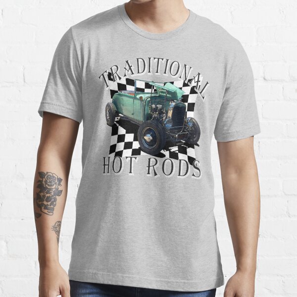 "Model A Roadster Traditional Hot Rod" T-shirt for Sale by hotroddude ...