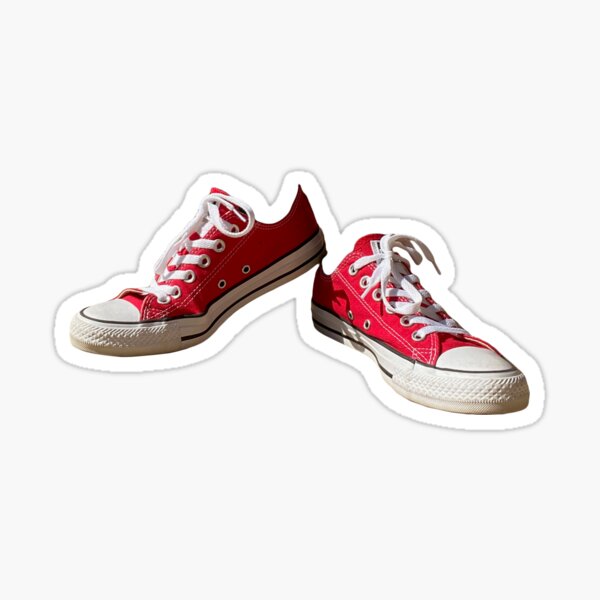 "Red Shoes" Sticker for Sale by annahthedesign | Redbubble