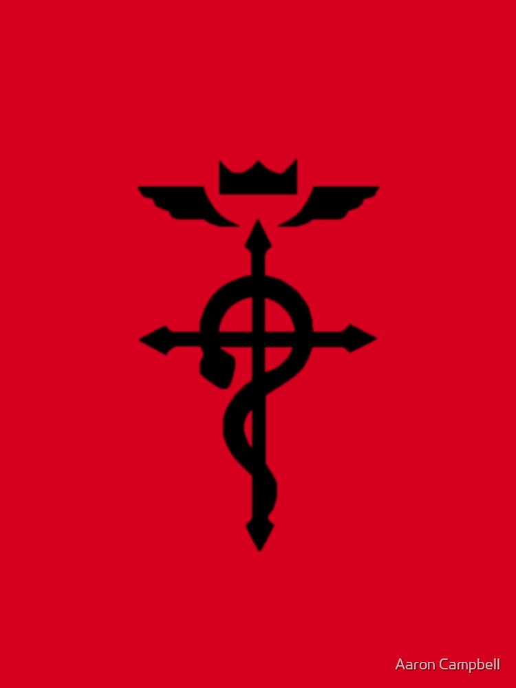 "Full Metal Alchemist Flamel Cross Symbol iPhone / iPod Cover" iPhone ...