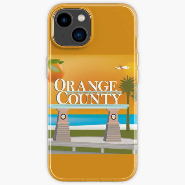 "Orange County, California - Skyline Illustration by Loose Petals ...